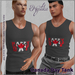 Second Life Marketplace - ~Mystika~ Canada Day Grey Tank Men