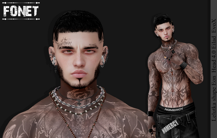 Second Life Marketplace - Lelutka shape Eon Head 4.0 Eilad EvoX