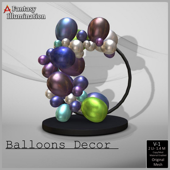 Second Life Marketplace - Balloons Decor