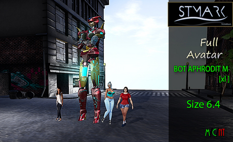 Second Life Marketplace - Fat pack BOT APHRODIT M ( 3 SIZE)