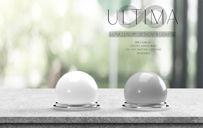 Second Life Marketplace - Luna Luxury Designer Lights - PBR