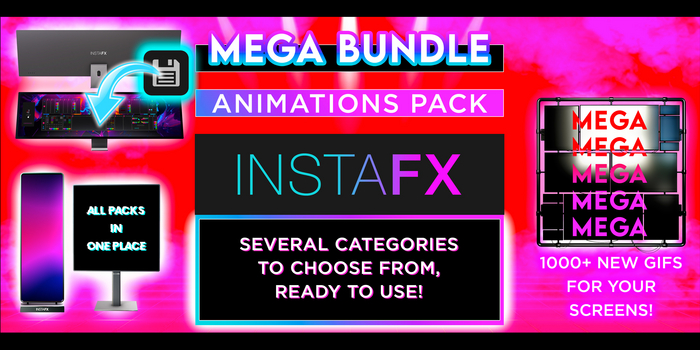 Second Life Marketplace - InstaFX / Animations Pack [Mega Bundle]