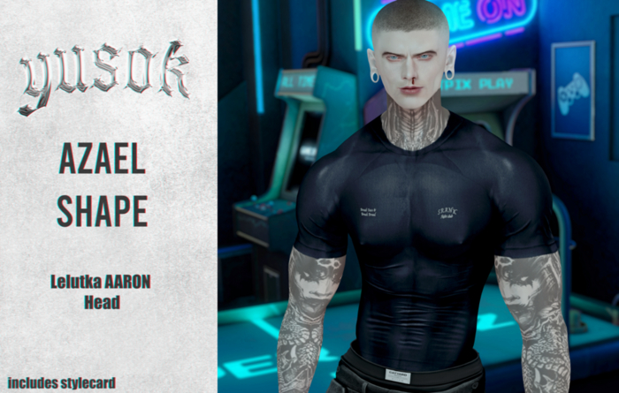 Second Life Marketplace - YK.AZAEL SHAPE AARON