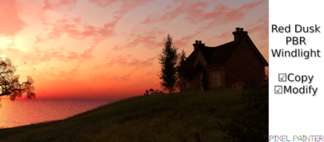 Second Life Marketplace - Red Dusk PBR Windlight