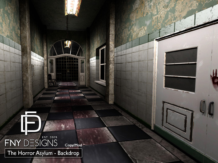 Second Life Marketplace - :FNY: Designs - The Horror Asylumn Backdrop
