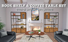 Second Life Marketplace - [WAG] Book Shelf & Coffee Table Set