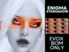 Second Life Marketplace - [StarlitStrokes] Enigma Eyeshadow EovX Bom