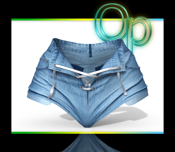 Second Life Marketplace - Jeans Susan Shorts