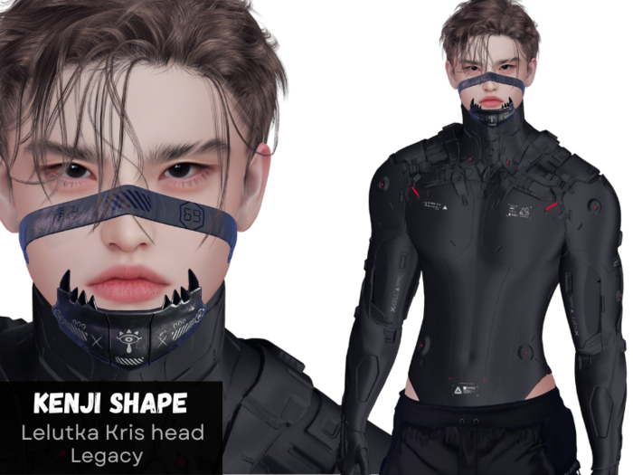 Second Life Marketplace - ⏩ [Stanley] Kenji Shape Kris - Lelutka Kris ...