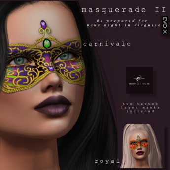 Second Life Marketplace - MOONLIT MUSE {masquerade II}