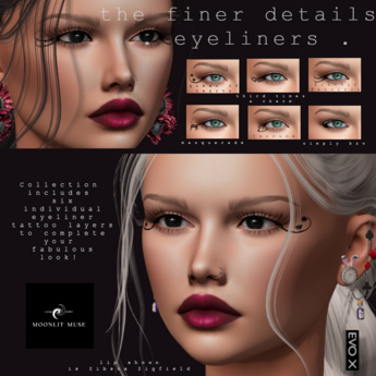 Second Life Marketplace - MOONLIT MUSE DEMO {the finer details eye}