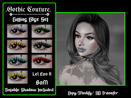 Second Life Marketplace - .GC. Cutting Edge Set
