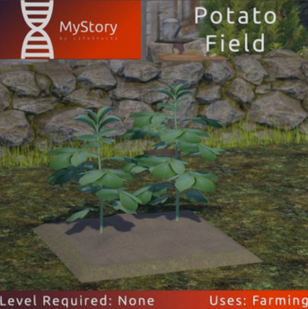 Second Life Marketplace - MyStory Potato Crops (v1.6) (Boxed) With Seeds