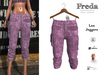 Second Life Marketplace - "Freda" Lea Baggy Joggers Velvet Violet Low ...