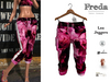 Second Life Marketplace - "Freda" Lea Baggy Joggers Cloudy Pink, Low ...