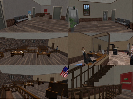 Second Life Marketplace - Kafal - Urban Department Justice Center with ...