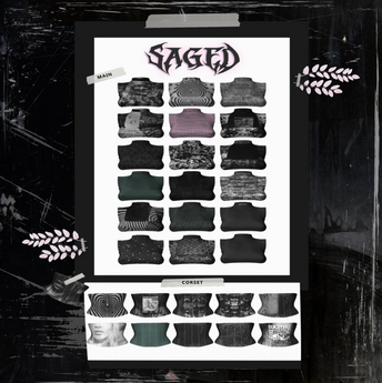 Second Life Marketplace - SAGED. Wasted Top + Corset