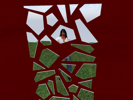 Second Life Marketplace - TM Fractured Mirror Decor with Reflection