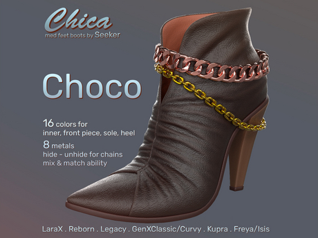 Second Life Marketplace - [seeker] Chica Choco (Lazy Sunday Sale)