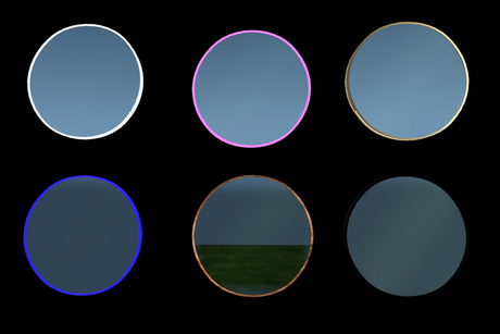 Second Life Marketplace - ZANDERZ - REAL REFLECTIONS PBR MIRROR - SET 2
