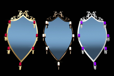 Second Life Marketplace - ZANDERZ - REAL REFLECTIONS PBR MIRROR - SET 4