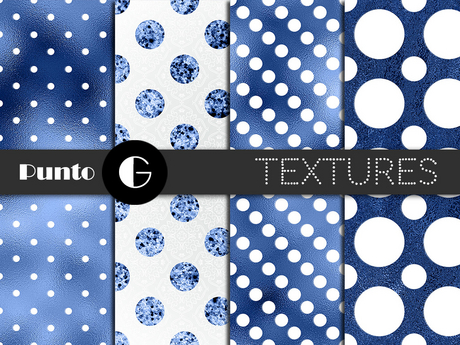Second Life Marketplace - Full Perm Textures - Lugo Polka Dots Blue