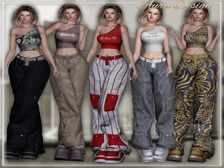 Second Life Marketplace - [Aura Design] Alexa Outfits/DEMO