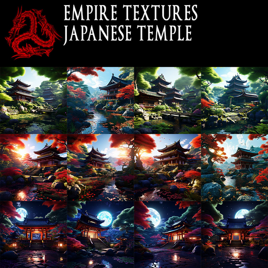 Second Life Marketplace - EMPIRE TEXTURES - Japanese Temple