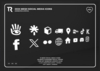 Second Life Marketplace - [TR] FREE '24 Mesh Social Icons