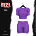 Second Life Marketplace - SIZL SAVI SET PURPLE [UNPACK]
