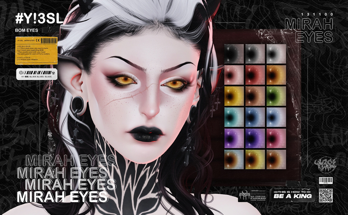Second Life Marketplace - #Y!3Sl . Mirah Eyes [ + ] BOM
