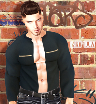 Second Life Marketplace - Brutal Leather Jacket Black Kario Flex