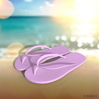 Second Life Marketplace - Pink Ribbed Flip Flops LaraX