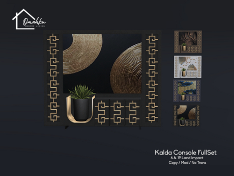 Second Life Marketplace - OMAHKU - Kalda Console FullSet