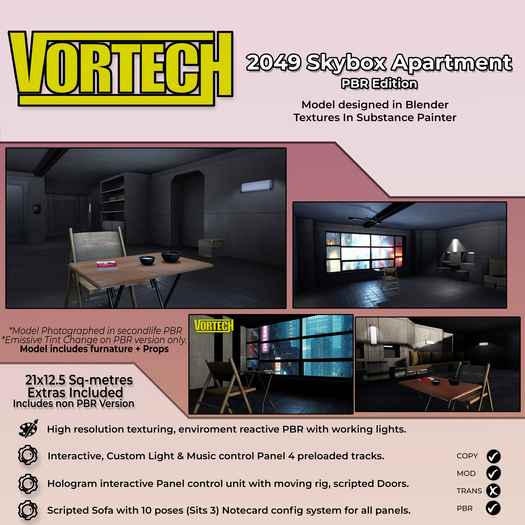 Second Life Marketplace - Blade Runner 2049 PBR Skybox
