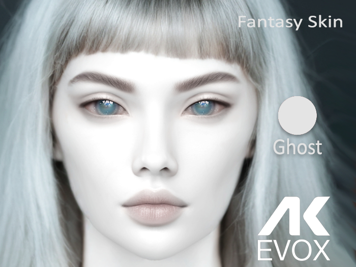 Second Life Marketplace - TG. Fantasy Skin. Ghost. EvoX.