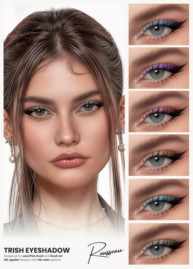 Second Life Marketplace - [ROUSSEAU] TRISH EYESHADOW - LELUTKA EVO X