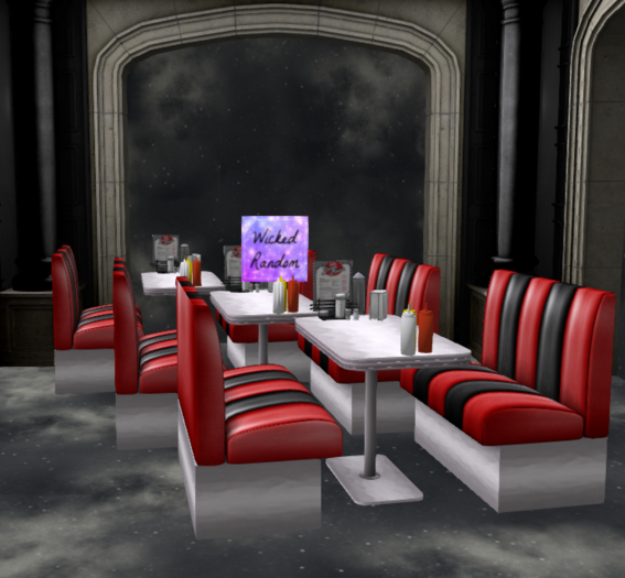 Second Life Marketplace - 06. Diner Tables W Couches and Poses