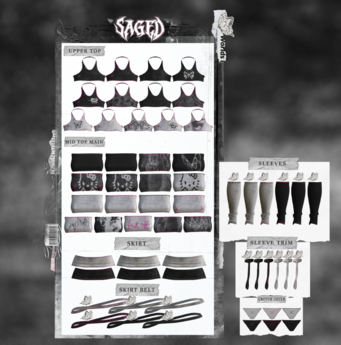 Second Life Marketplace - SAGED DEMO. Laya Outfit