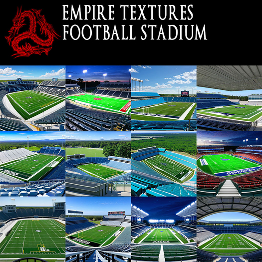 Second Life Marketplace - EMPIRE TEXTURES - football stadium