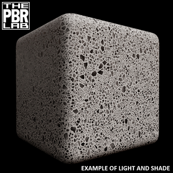 Second Life Marketplace - The PBR Lab - Monochrome Terrazzo Concrete 17 ...