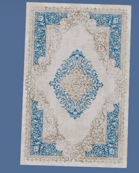 Second Life Marketplace - L&B Blue Fancy Rug