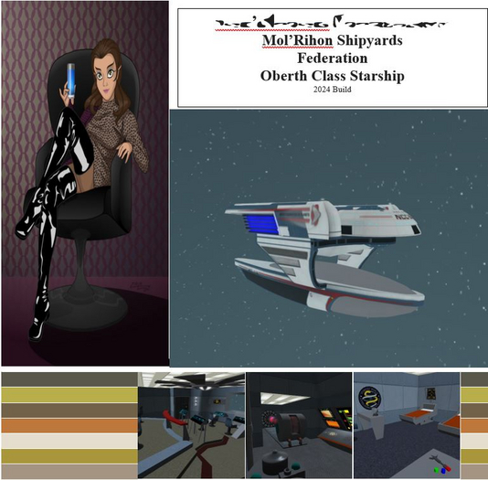 Second Life Marketplace - Oberth Class Starship