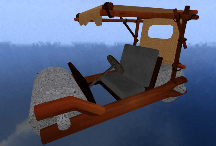 Second Life Marketplace - flintstone D2 drift car FULL PERMS realistic ...