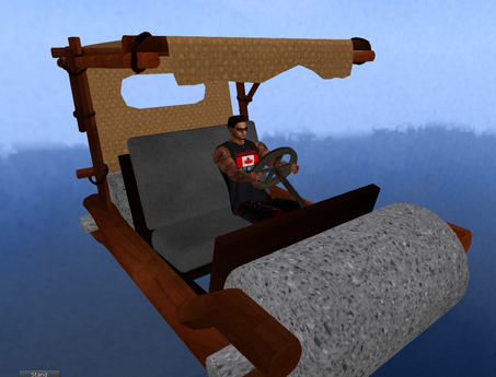 Second Life Marketplace - flintstone D2 drift car FULL PERMS realistic ...