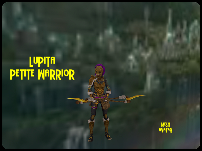 Second Life Marketplace - ~Lupita Petite Warrior Avatar~