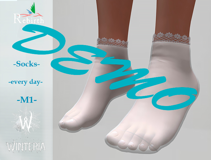 Second Life Marketplace - Socks-every day -M1-Rebirth-DEMO