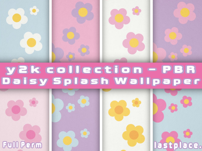 Second Life Marketplace - [lastplace.] y2k collection - Daisy Splash ...