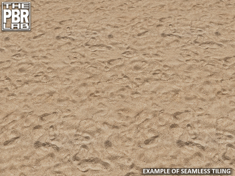 Second Life Marketplace - The PBR Lab - Sand 07 - PBR Material & 3D ...