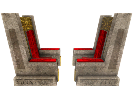 Second Life Marketplace - PBR FURNITURE - THRONE 07